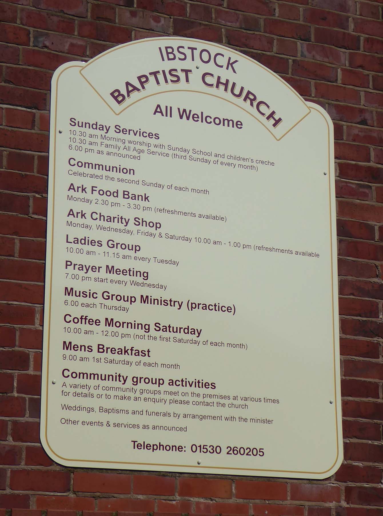 Ibstock Baptist Church – Leicestershire History